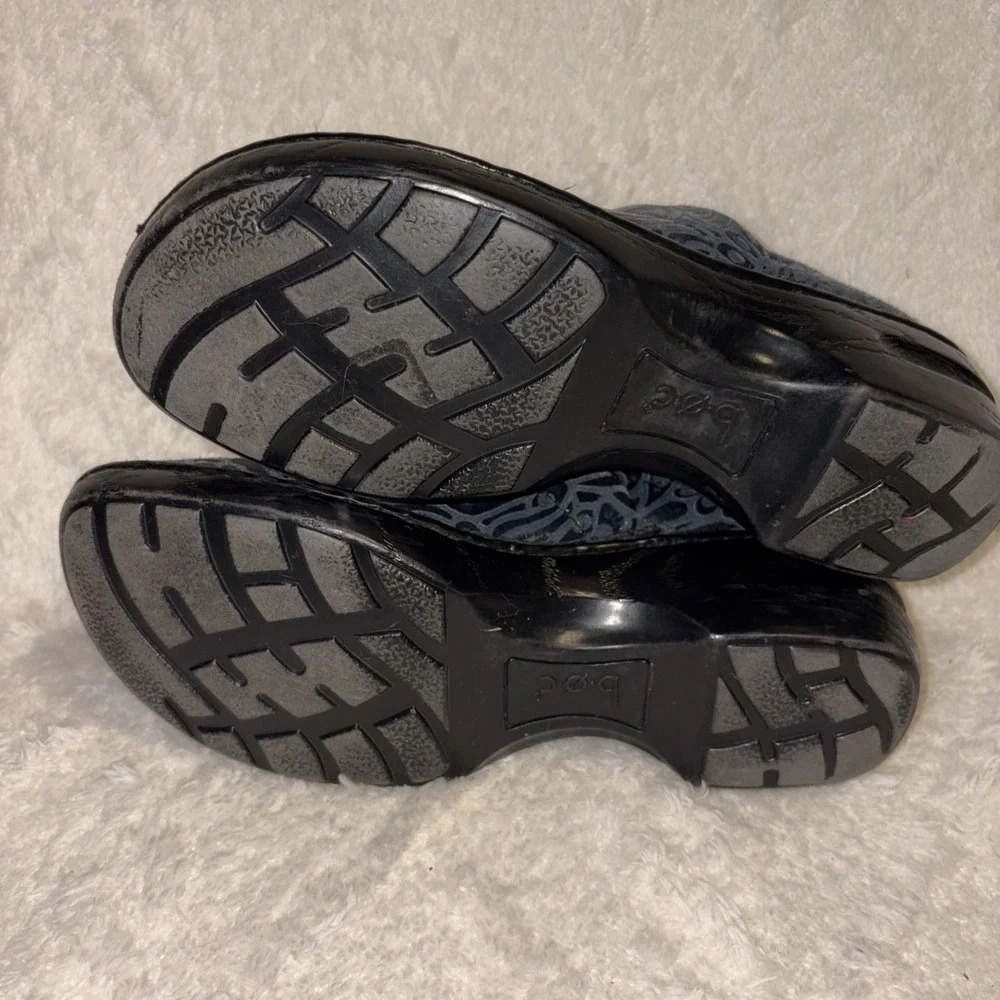 Børn | Shoes | Boc Born Concept Peggy Black Paisley Tooled Clog Mule ...